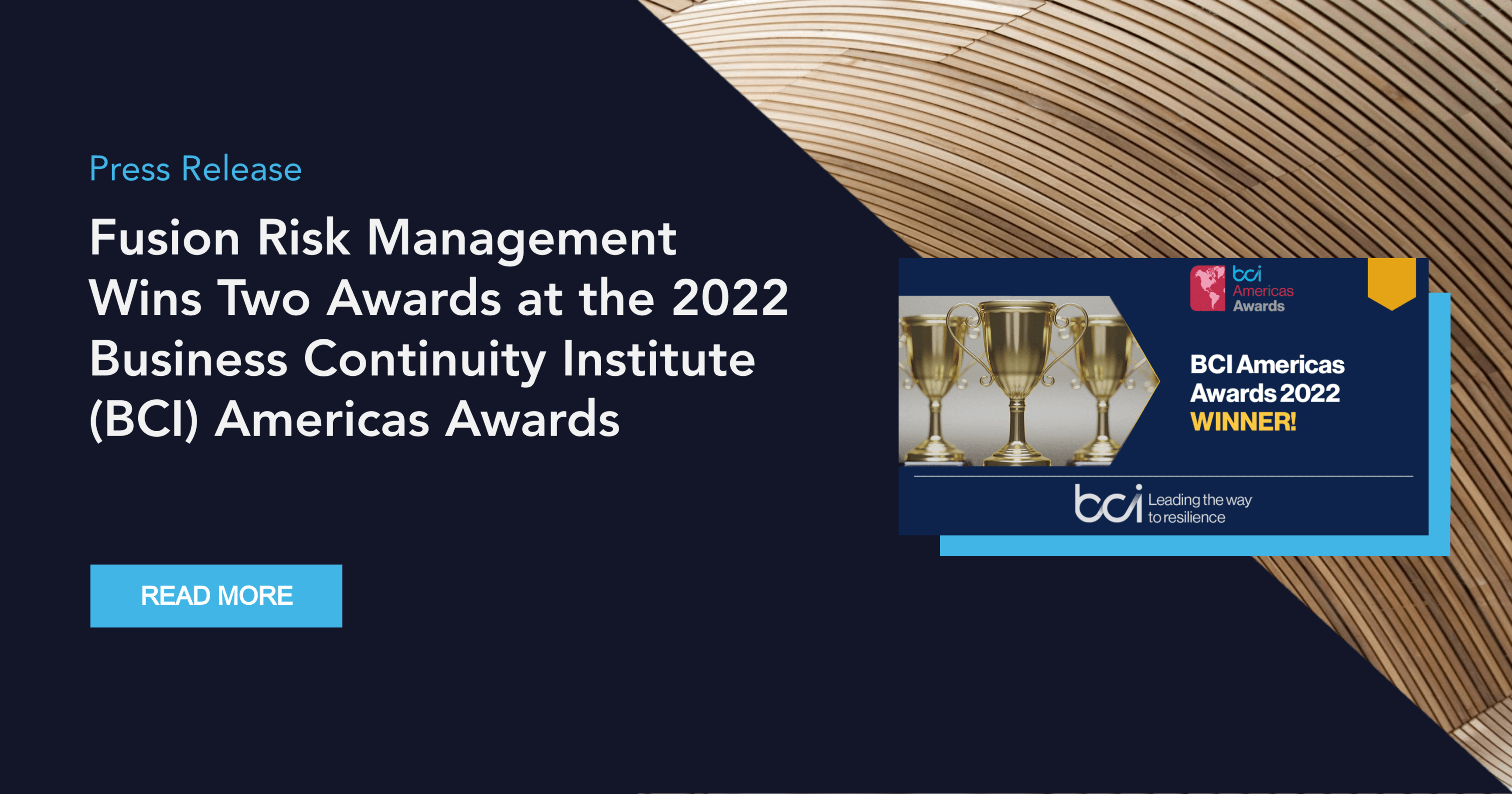 Fusion Risk Management Wins Two Awards at the 2022 Business Continuity ...