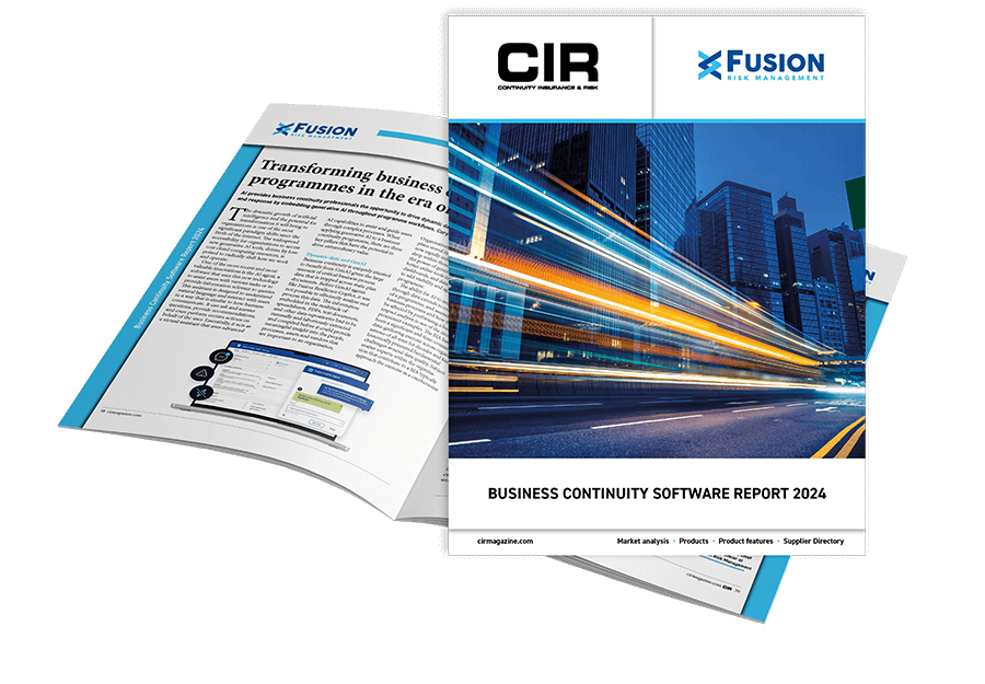 CIR Business Continuity Software Report 2024 - Fusion Risk Management