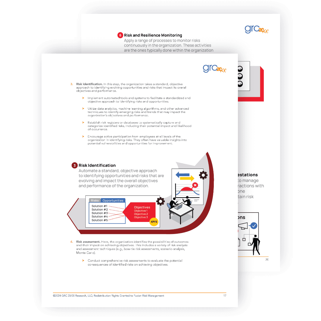 GRC 20/20: Risk & Resilience Management by Design - Fusion