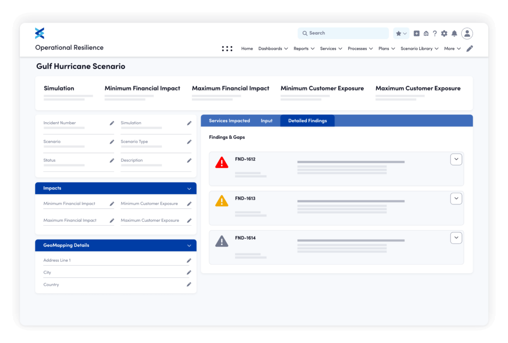 Operational Resilience Software - Fusion