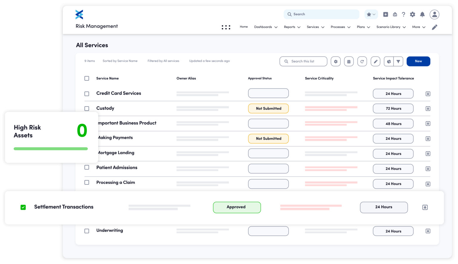 Risk Management Software - Fusion