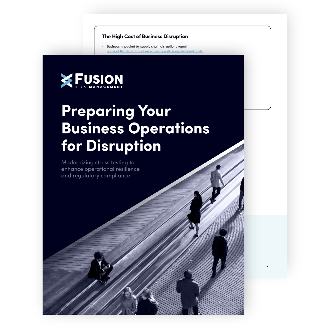 Preparing Your Business Operations for Disruption - Fusion
